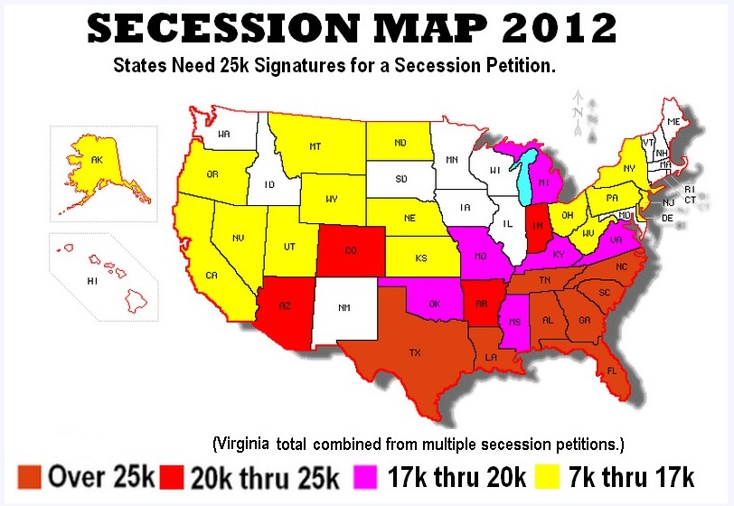South Carolina: 8th State to Qualify a Secession Petition!! - Stormfront